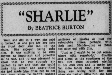Where did the baby name Sharlie come from in 1933? – Nancy’s Baby Names